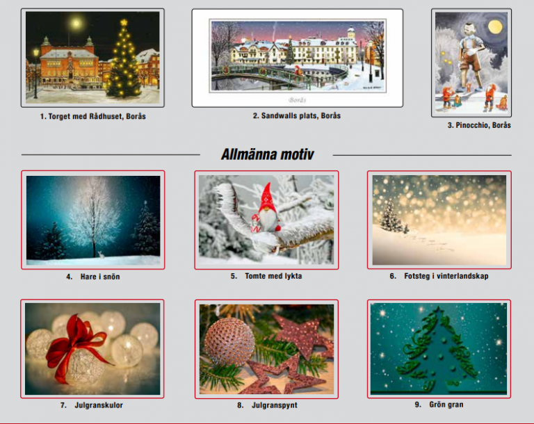Julkort för företag - Digitalt Tryck AB i Borås